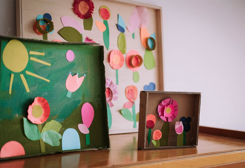 Basteln mit Karton: 22 schöne Upcycling Bastelideen