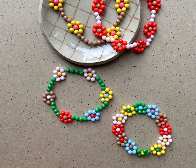 Blumen Kette Selber Machen