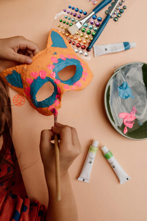 Schnell verkleidet: Wir basteln Gipsmasken
