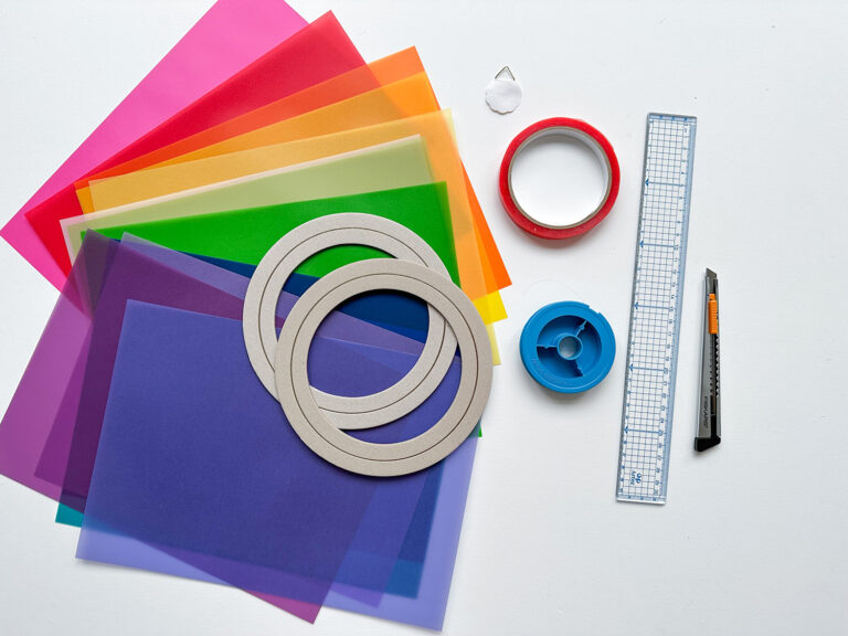 Sterne aus Transparentpapier: So bastelst du easy-peasy deine ...